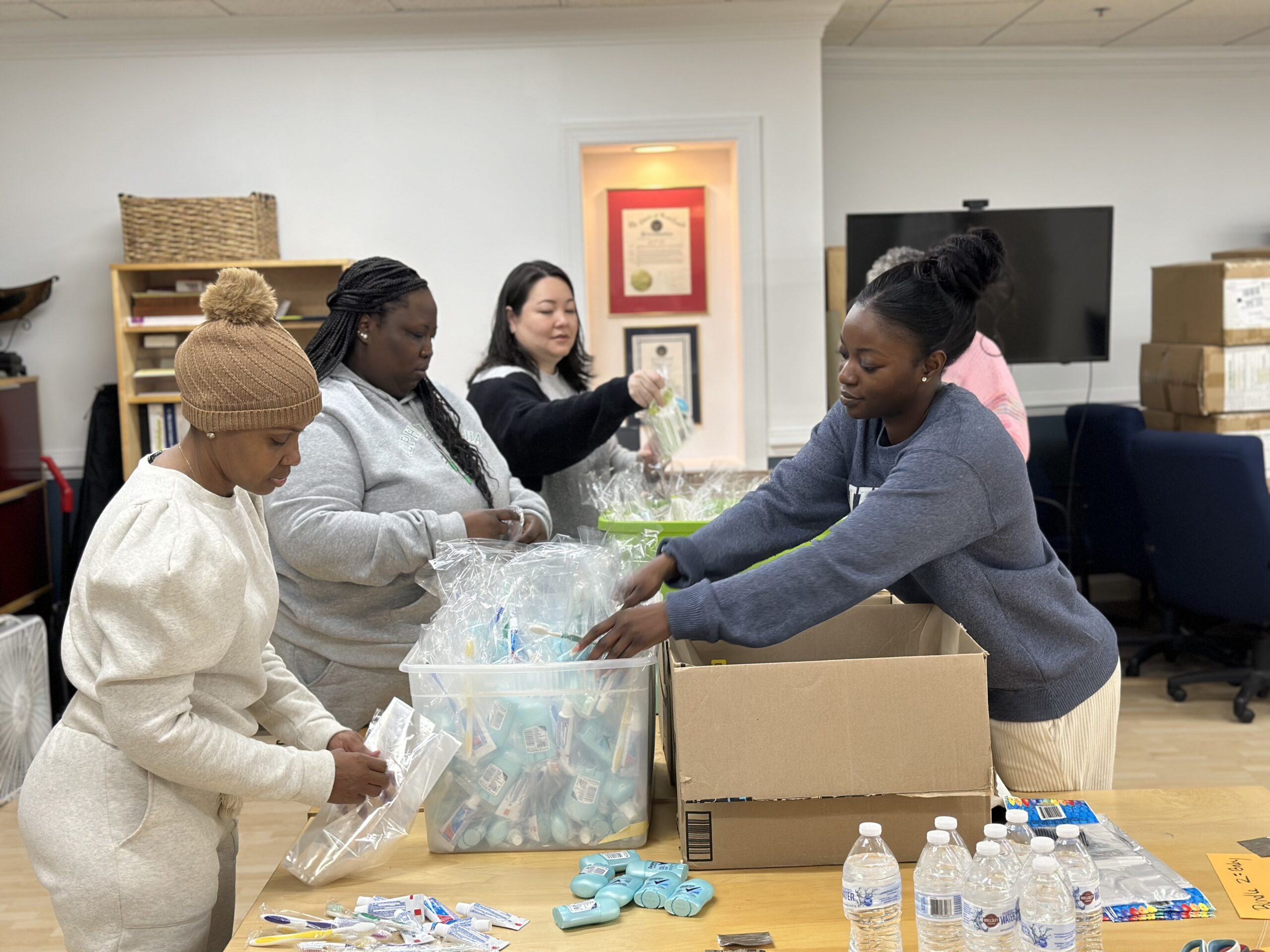 JLA Donates 400 Backpacks to Foster Kids in the Blue Ribbon Project ...