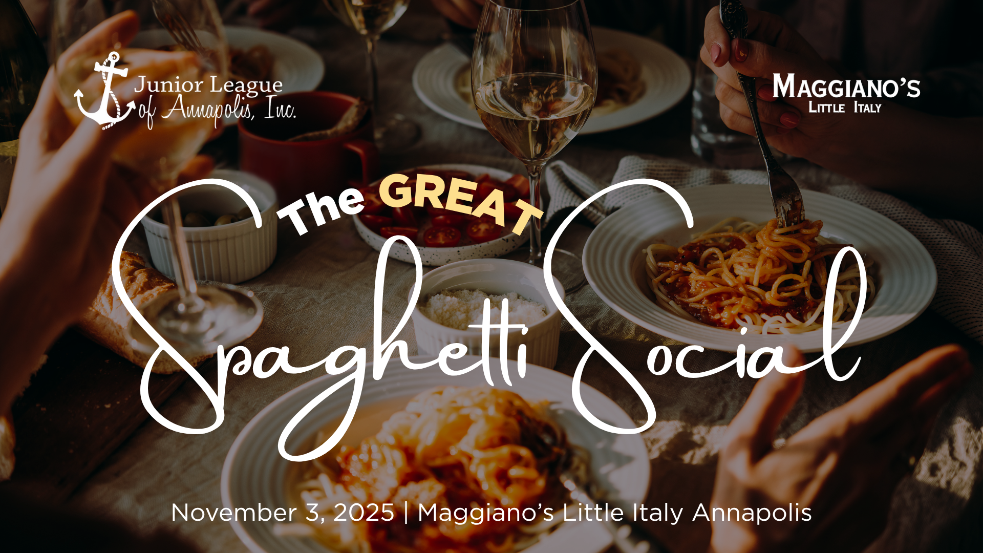 The Great Spaghetti Social – Junior League of Annapolis