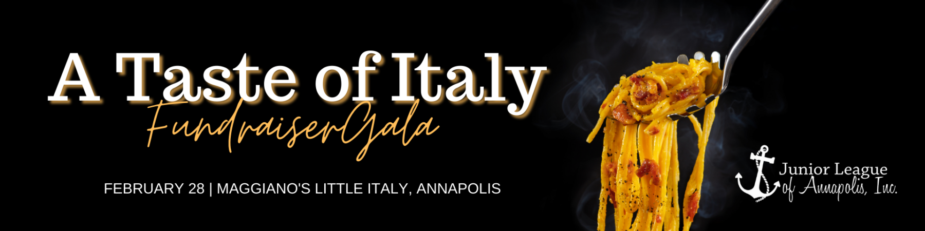 Taste of Italy Fundraiser Gala – February 28 – Junior League of Annapolis